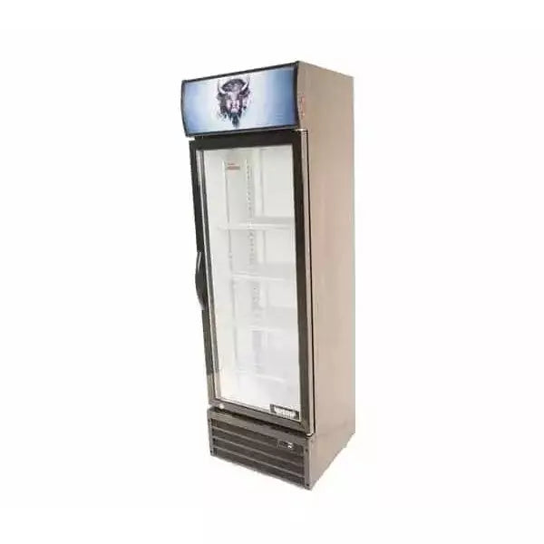 Bison Reach-in Glass Door Merchandiser Refrigerators — The Restaurant ...