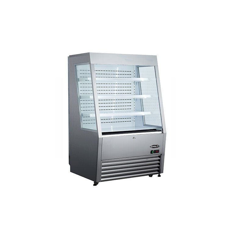 Kool-It KOM-48SS 47" Verical Open Air Cooler w/ (4) Levels, 115v — The ...
